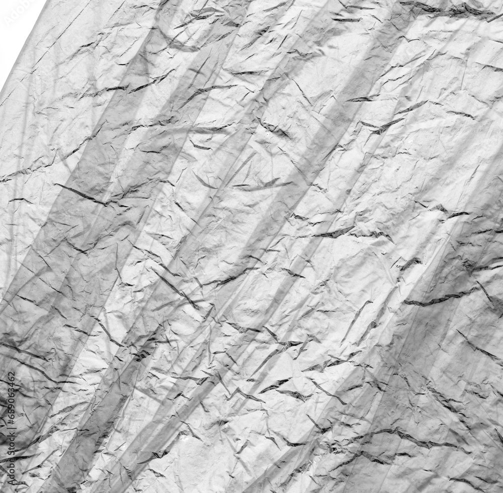 Wrinkled plastic wrap texture on transparent background wallpaper ...