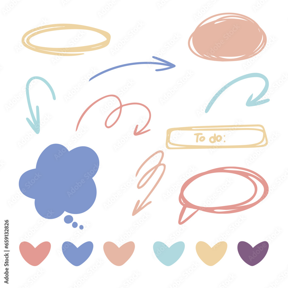 Digital stickers for digital planner. Bullet journal goodnotes ...