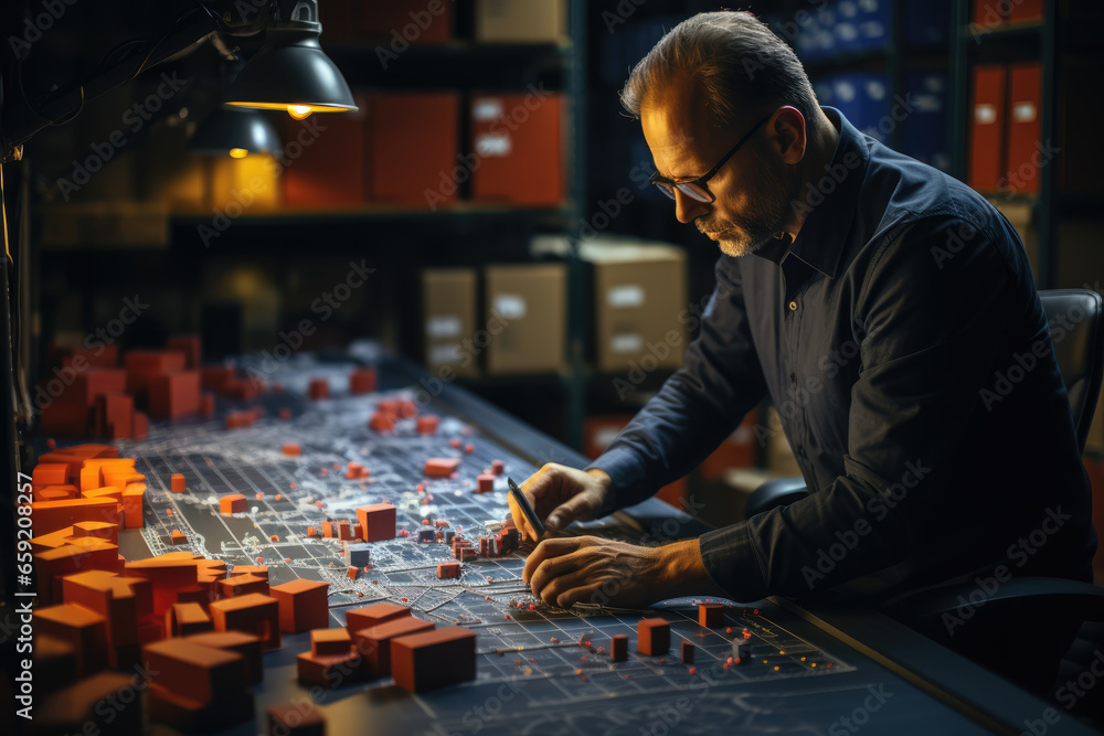 A supply chain manager implementing lean principles to minimize waste ... A supply chain manager implementing lean principles to minimize waste ...