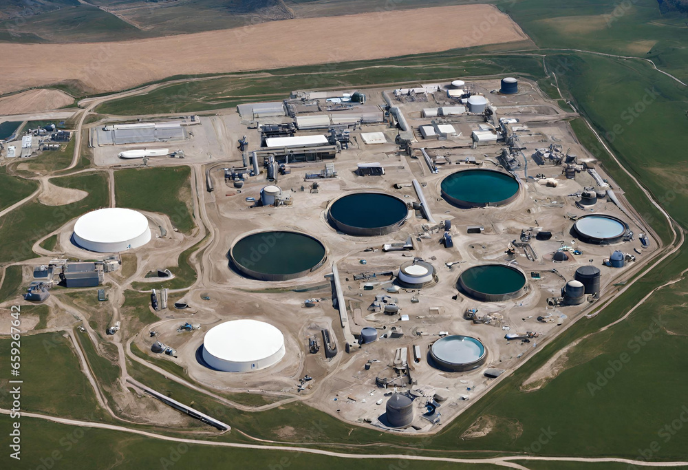 Wastewater Treatment Plant Construction, Industrial Water Facility ...