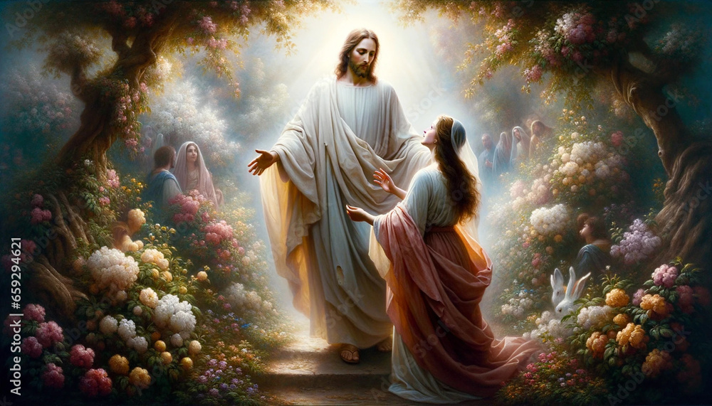 The Resurrection of Jesus Christ: The Risen Lord appears to Mary ...