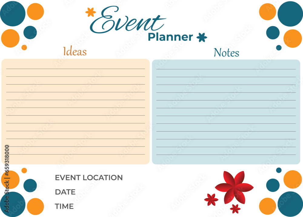 professional and printable weekly tasks timetable vector Stock Vector ...