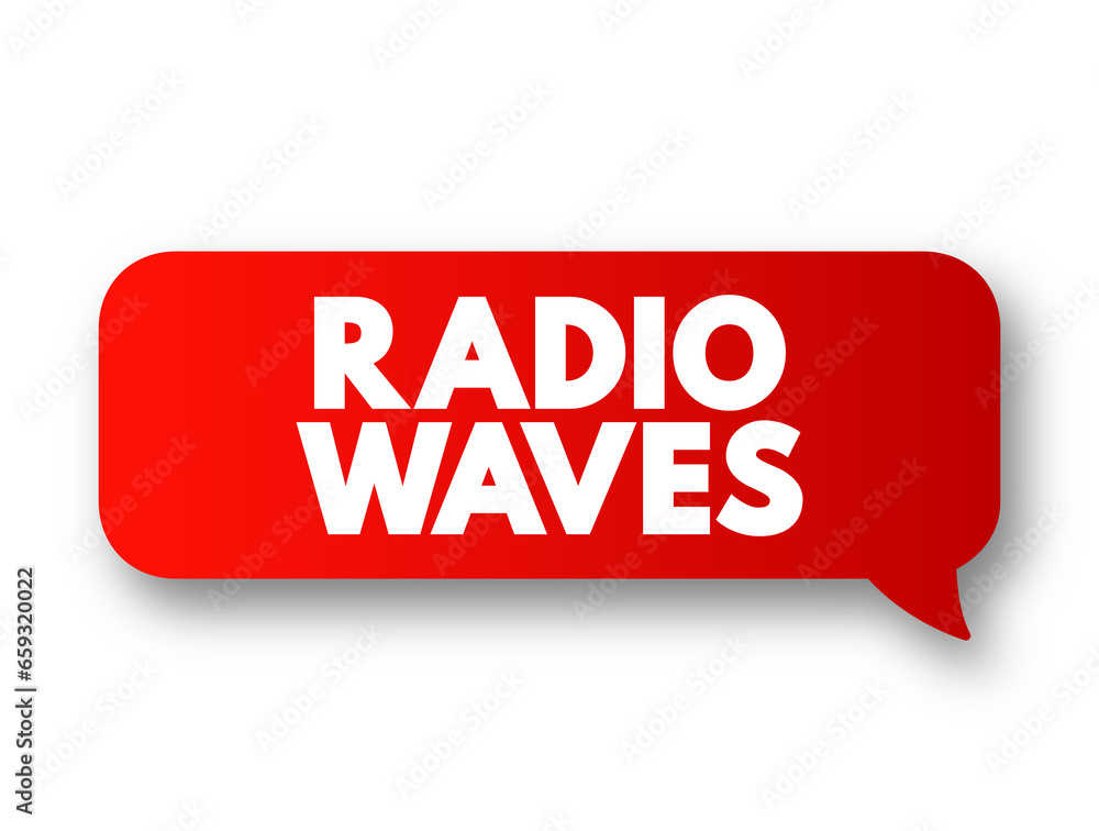 Radio Waves - type of electromagnetic radiation with the longest ...