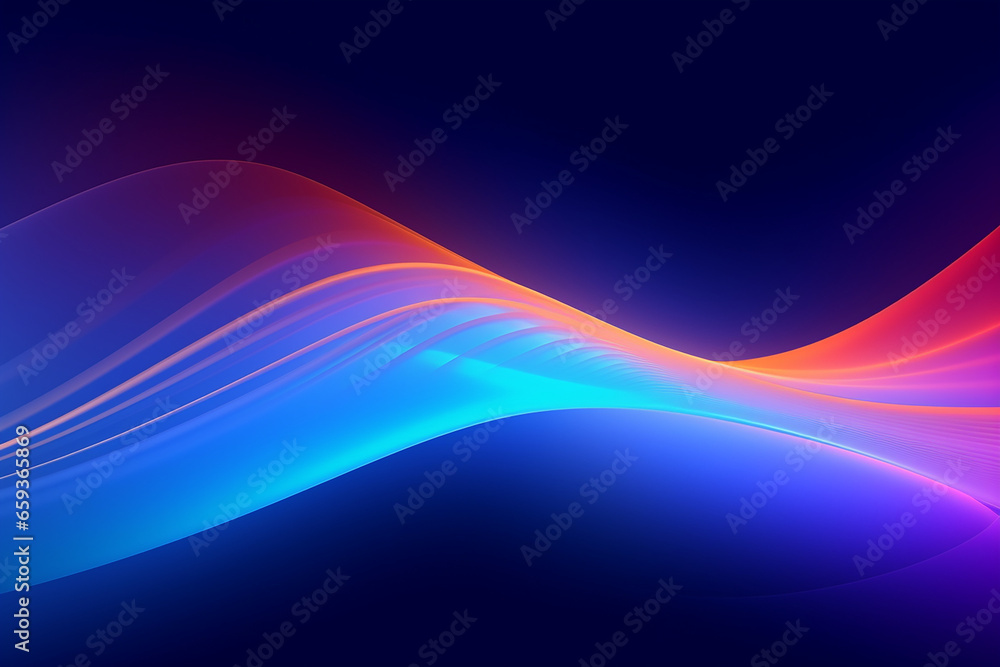 Colorful spectrum lights with black background. 8k resolution. Best for ...