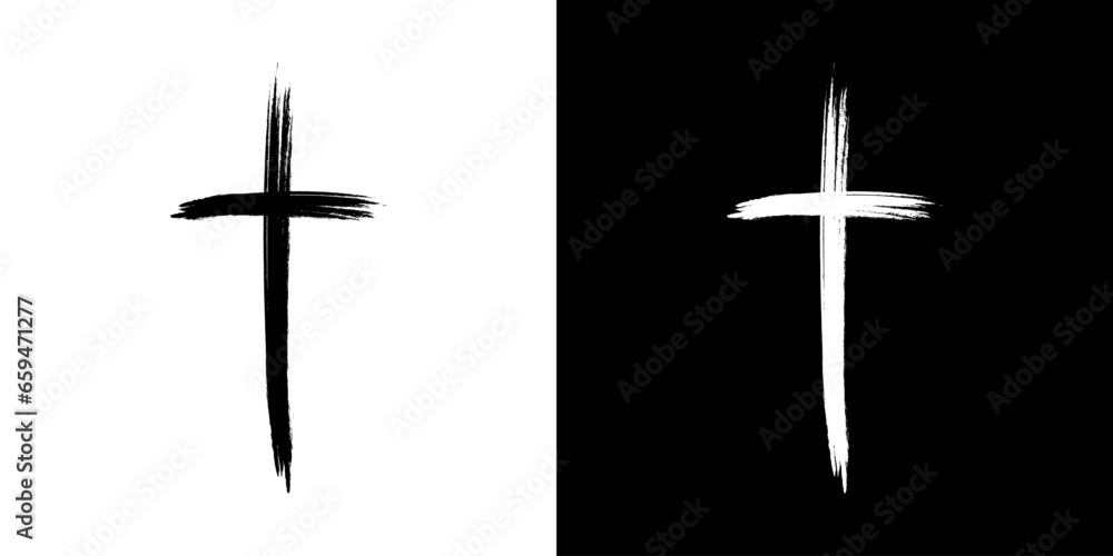 Poster Cross, great religion logo for any purposes – Wall Art | UkPosters