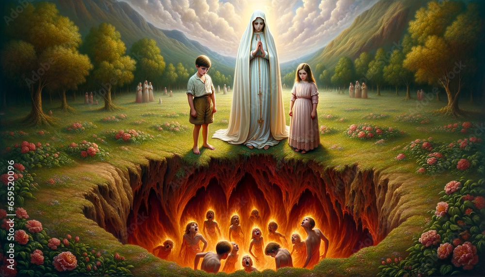 The Virgin Mary's Apparition and Visions of Damnation: Our Lady of ...