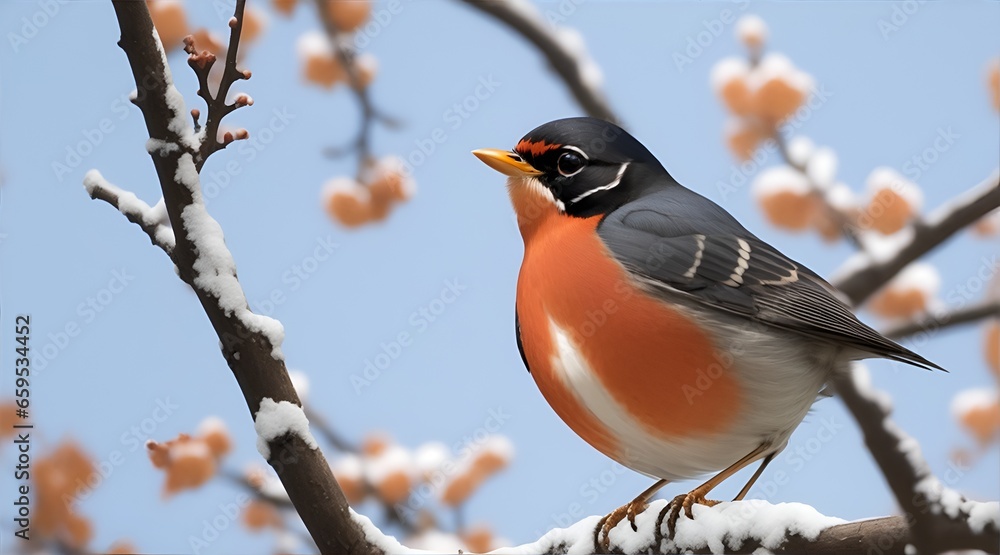 American Robin flying. American Robin images. Pictures of American ...