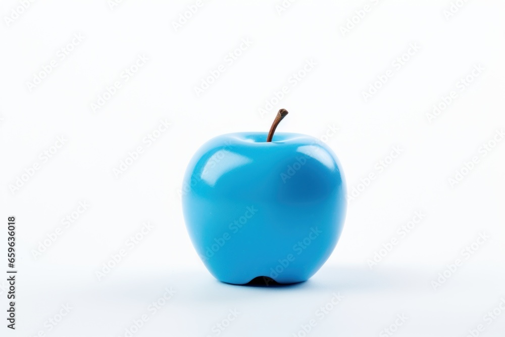 Blue Apple Background