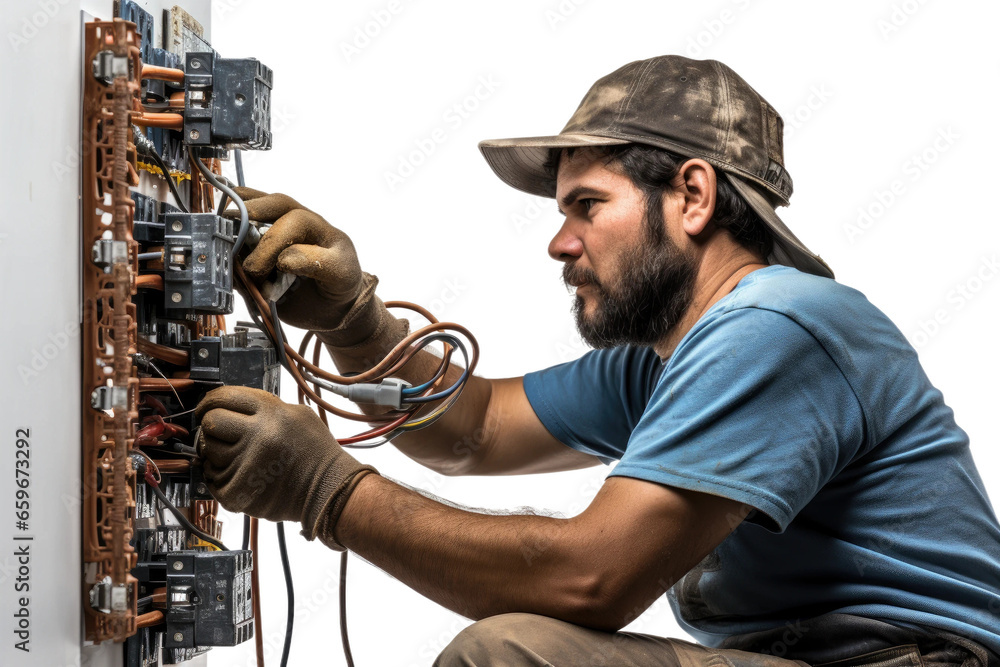 Lighting the Future Expert Wiring Installation on transparent ...