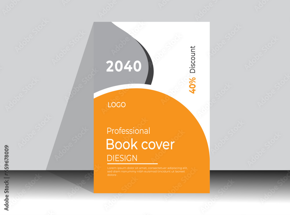 Modern presentation book cover templates, layout in A4 size. Stock ...