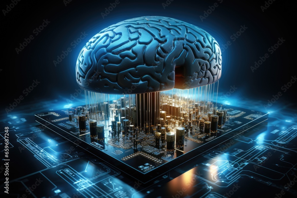 Microprocessor, super computer, artificial intelligence in the form of ...