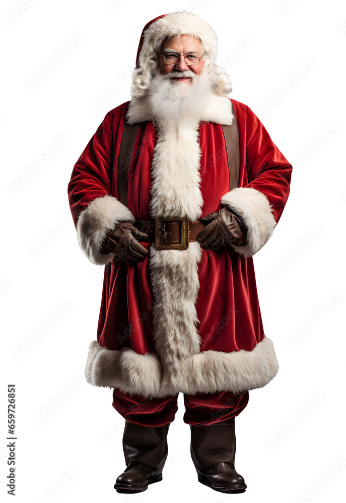Foto de Portrait of Santa Claus, Full body image of Santa Claus, Santa ...