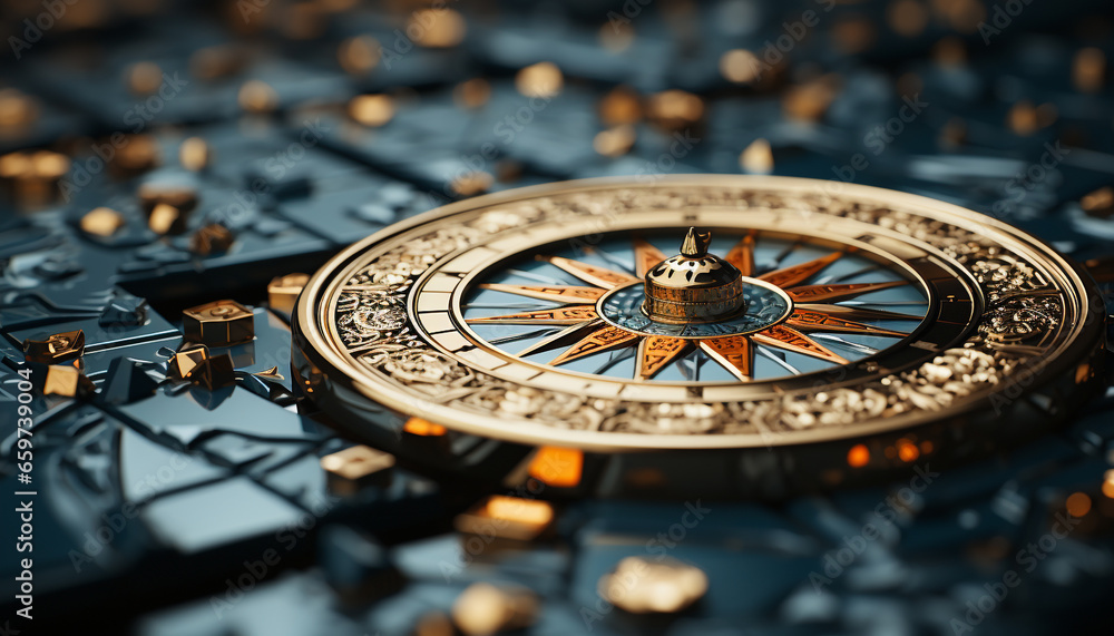 Direction, exploration, success, map, technology, adventure, discovery ...