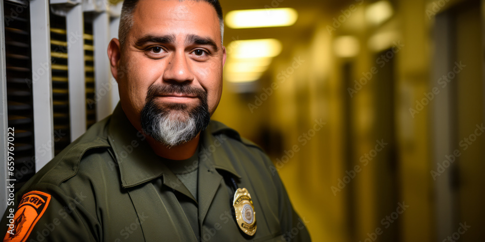 Team of Correctional Officers and Jailer Ensuring Law and Order in ...