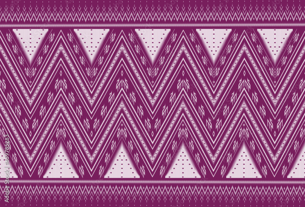 Asian pattern. Naga or big snake and dog chevron details art color ...