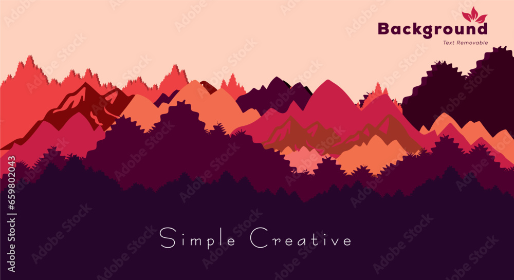 Simple Background Design template Stock Vector | Adobe Stock