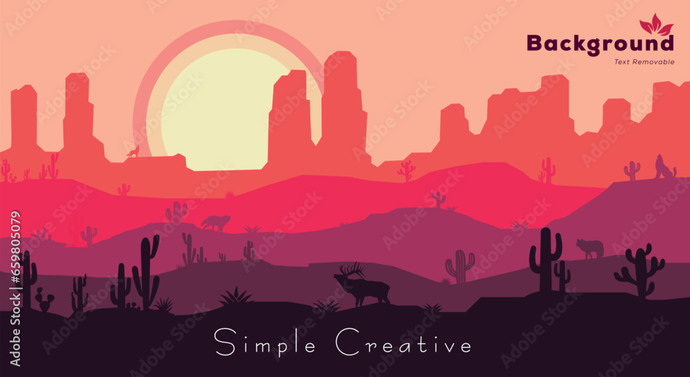 Simple Background Design template Stock Vector | Adobe Stock