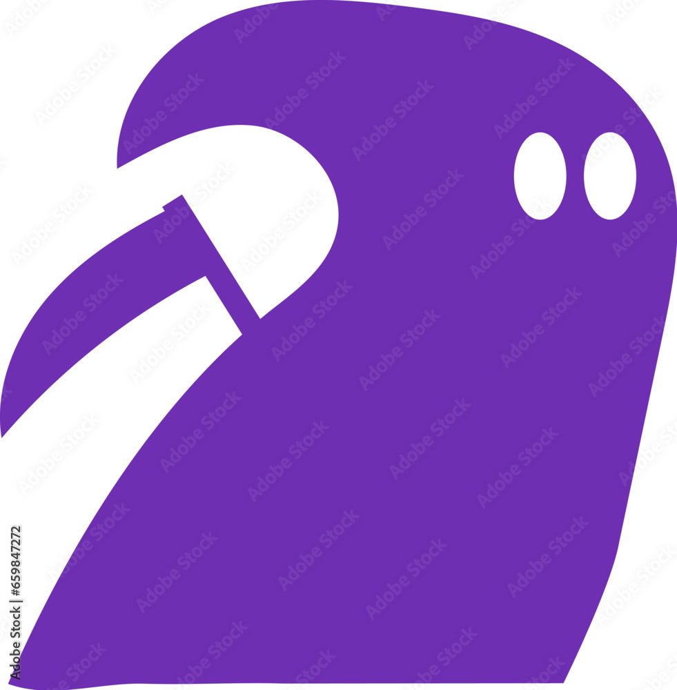 Festive reaper cloak with scythe flat icon. Holiday festive badge ...