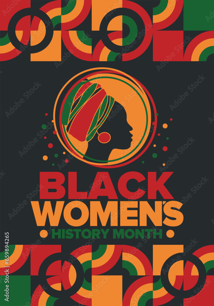 Black Women's History Month annual celebrated in April. International ...