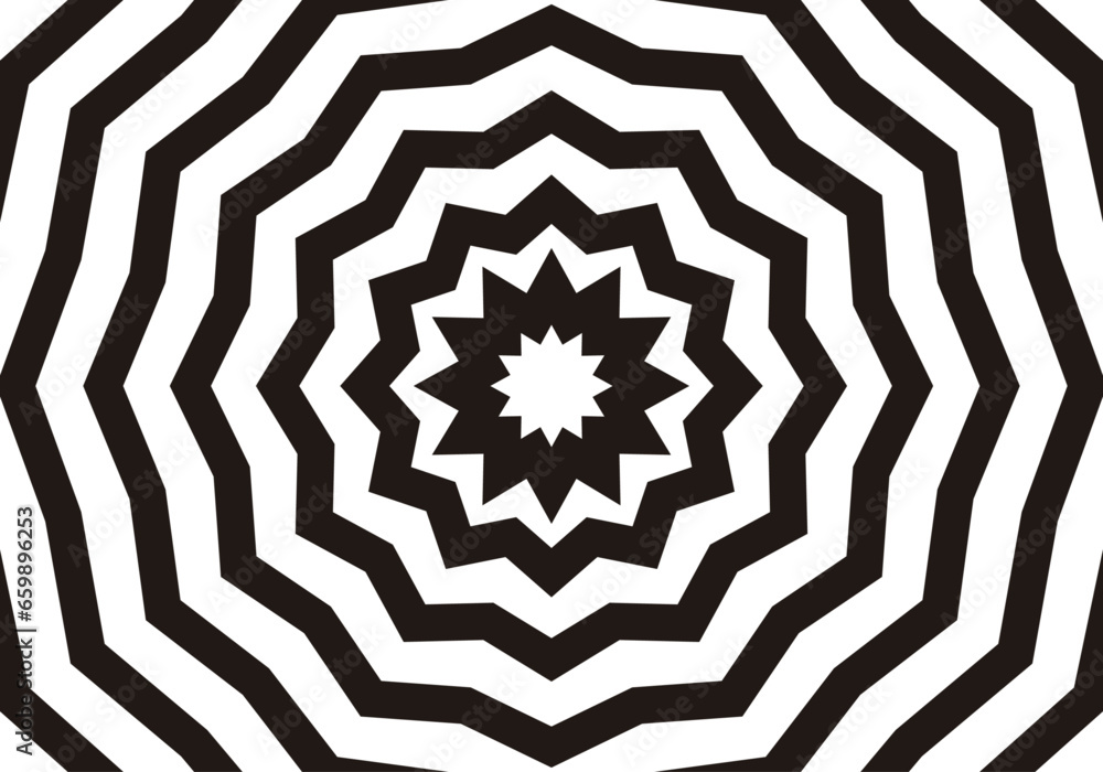 Fondo estrellado con trazo negro Stock Vector | Adobe Stock