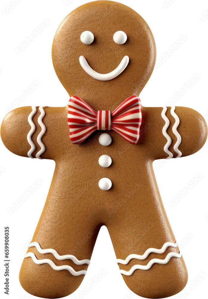 Ginger Bread Man transparent background PNG clipart Stock Illustration ...