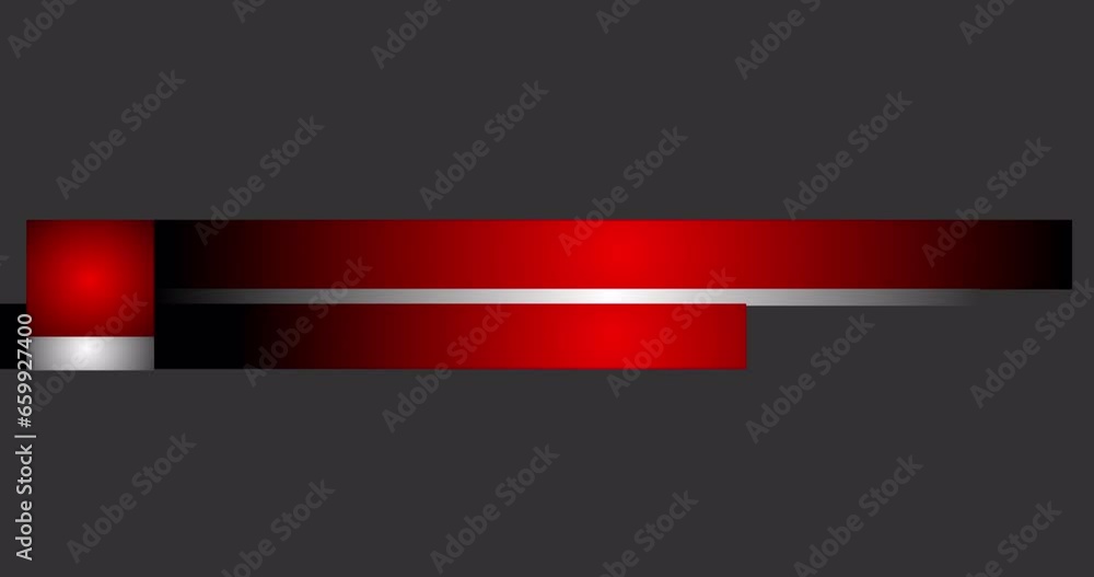 Animated gradient cool modern-designed lower third for news channels in ...