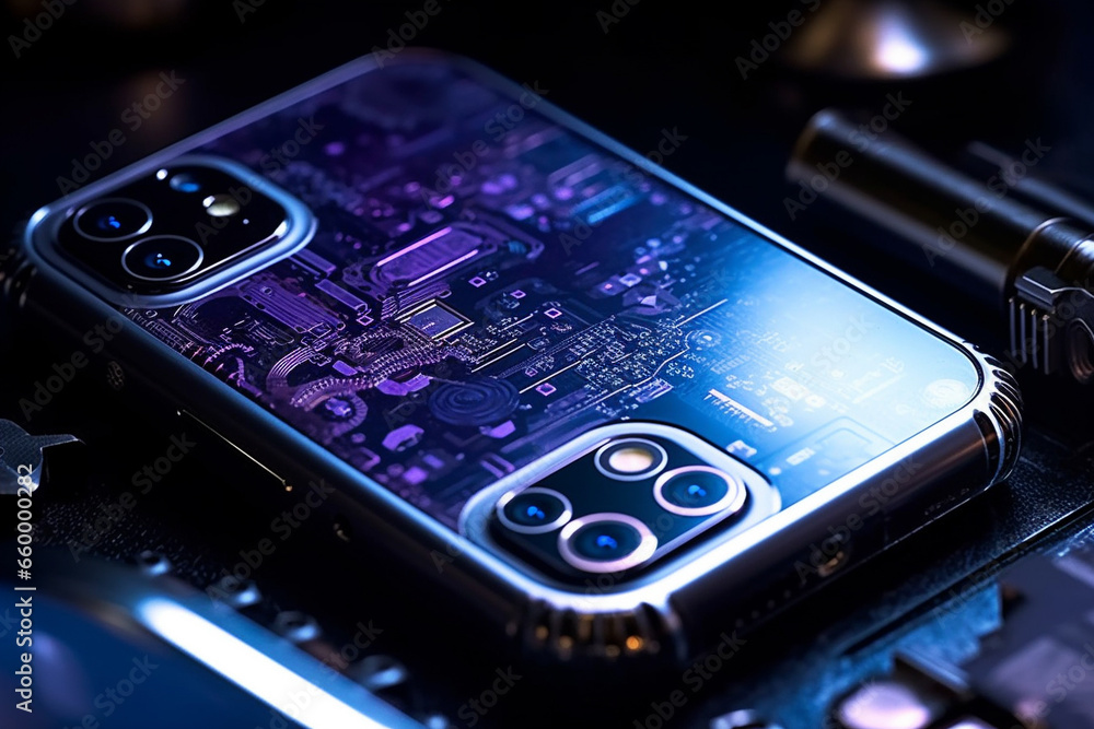 Explore the future with a mobile phone concept revealing its inner ...