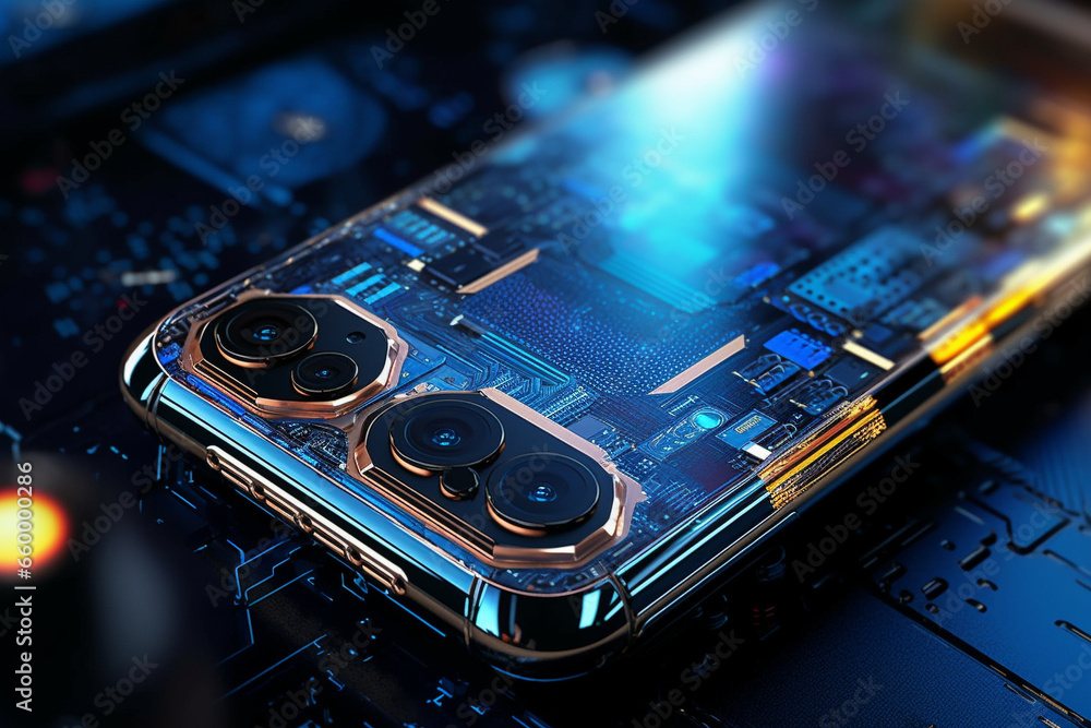 Explore the future with a mobile phone concept revealing its inner ...