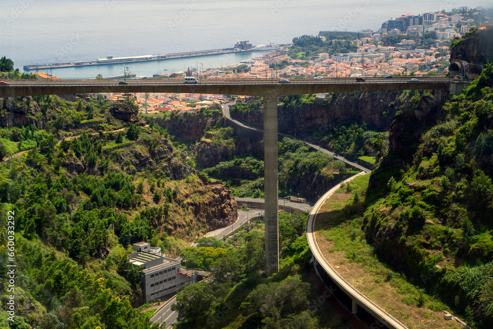 João Gomes Bridge is a bridge in Funchal, the capital city of the ...
