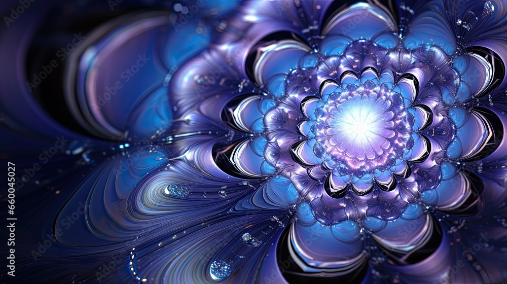 Depth and complexity of a fractal mimicking the inner patterns of ...