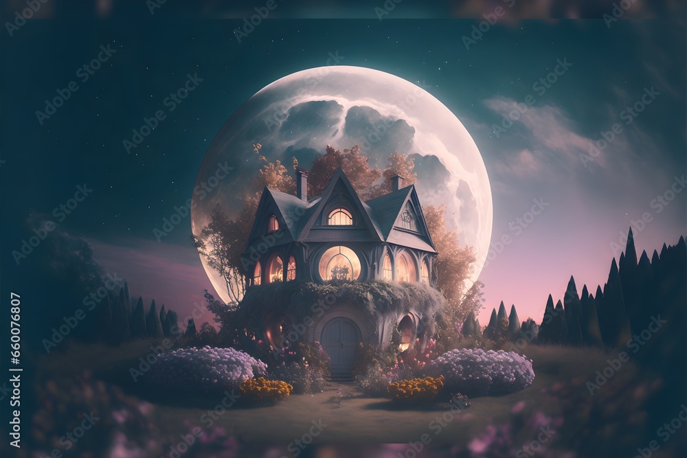 cinematic dreamy cottagecore gothic pastel antique fairycore with ...