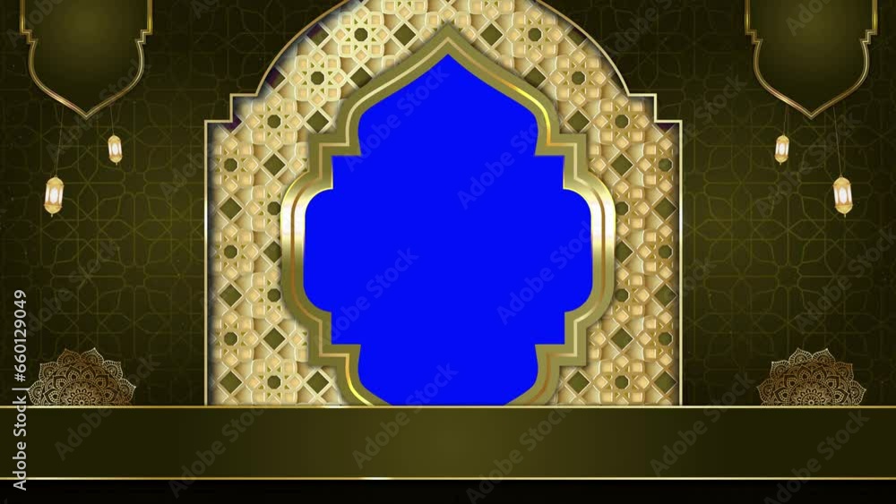 animated islamic background , muslim mosque , islamic design video ...