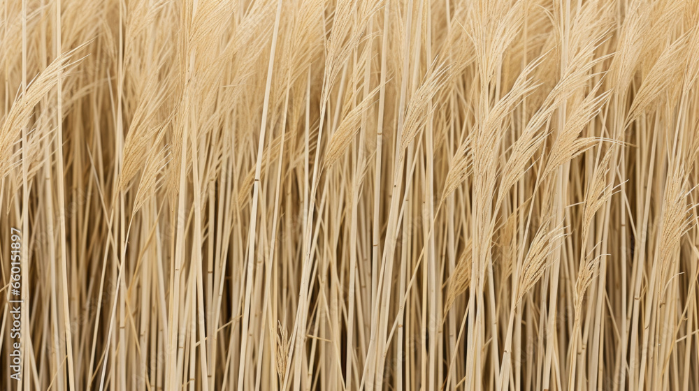 Texture of tall reed stalks, their surface adorned with faint, parallel ...