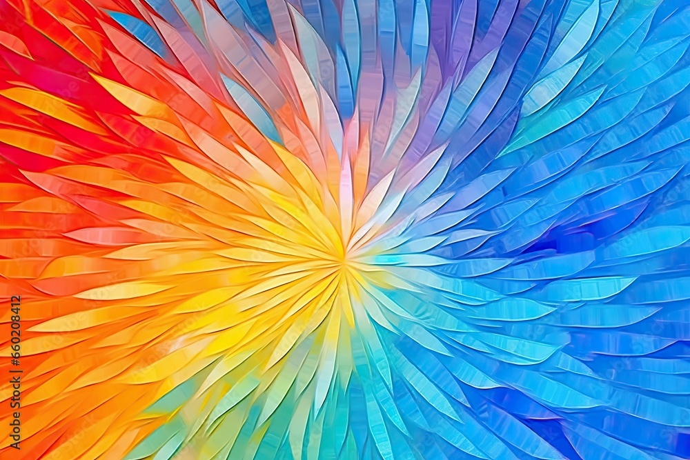 Abstract Color Background: Evoking the Harmony of a Perfectly Balanced ...