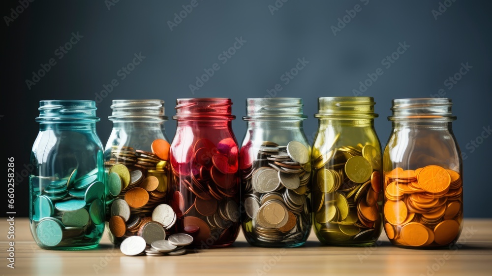 Colorful Charitable donations on white background ,Desktop Wallpaper ...