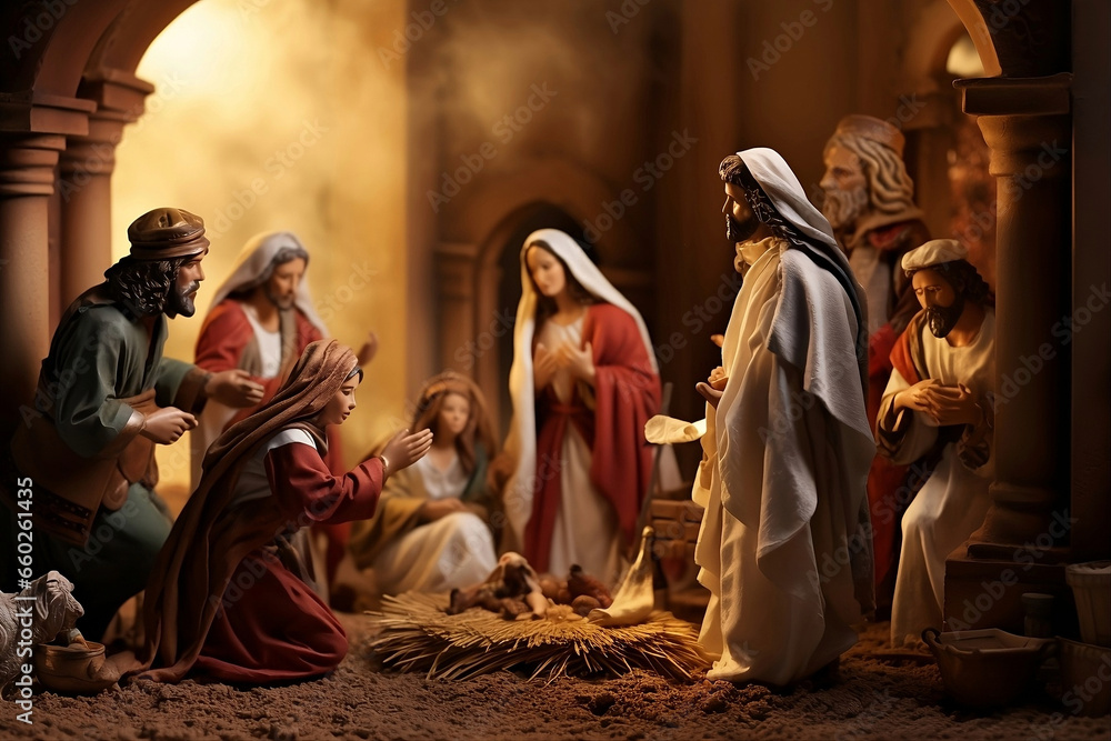 virgin Mary and baby Jesus and family, Capturing Christmas: Artful ...