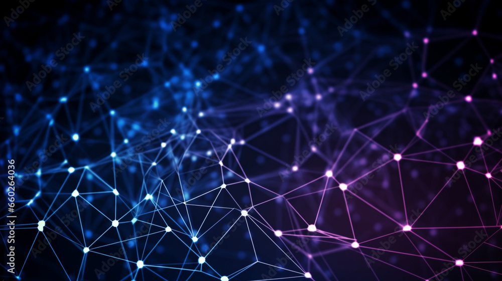 Global communication background, business network design background ...