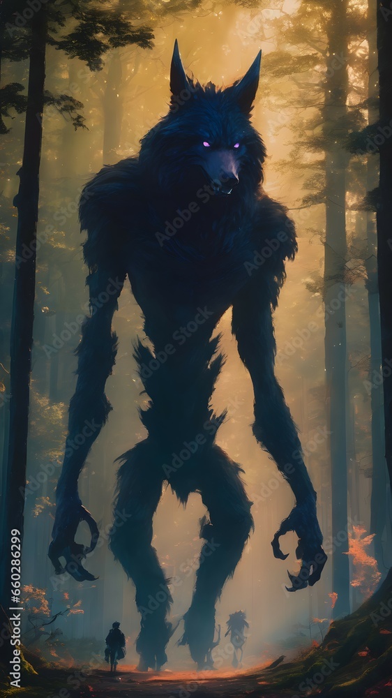 The Wendigo is a deer-headed monster that lives in the forest and likes ...