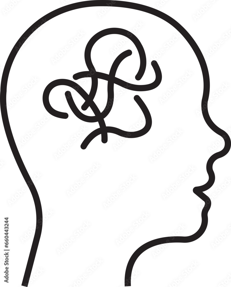 Mental health line icon. Emotional support, Inspiration, Opportunity ...