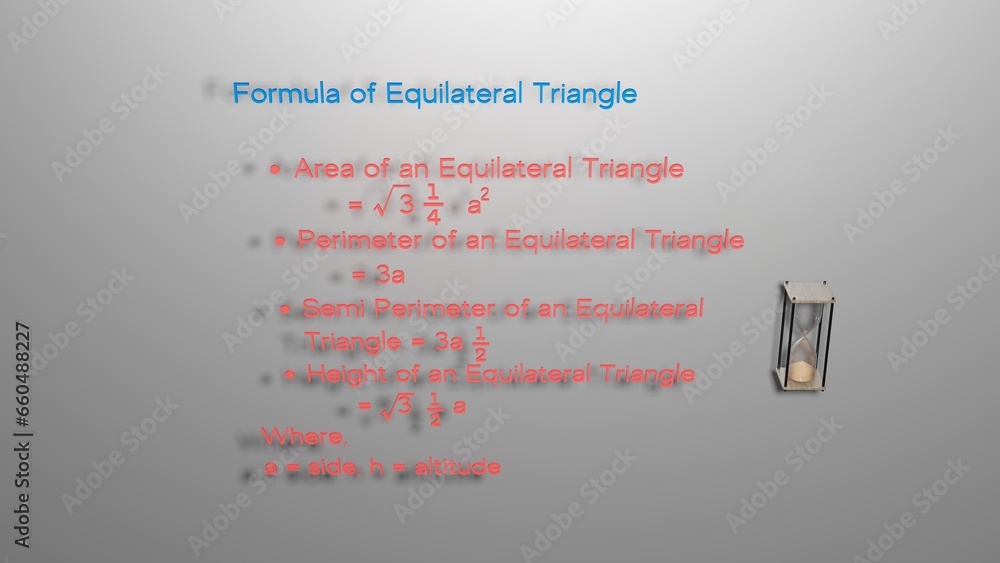 3d render, 3d illustration, physic formulas Science knowledge education ...