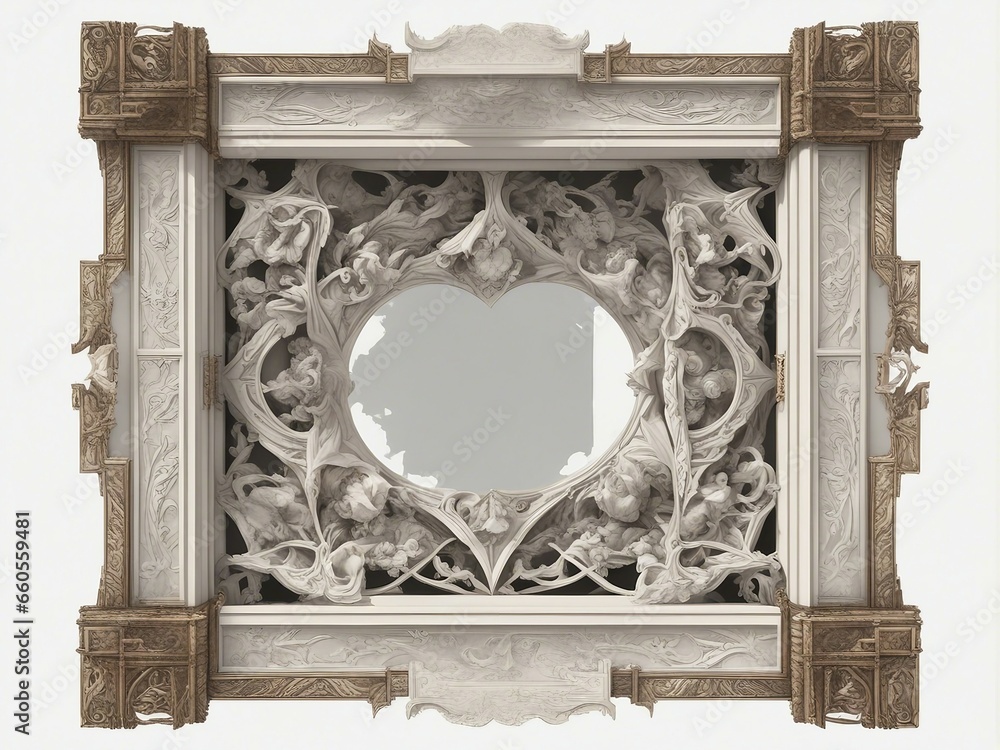 medieval banner,fantasy banner, medieval frame design for fantasy games ...