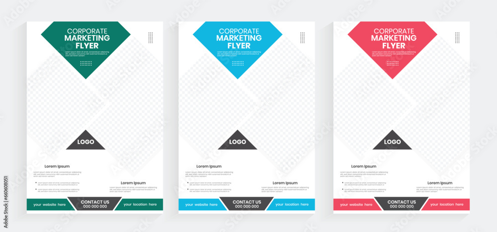 Modern multipurpose A4 size best corporate agency flyer design ...