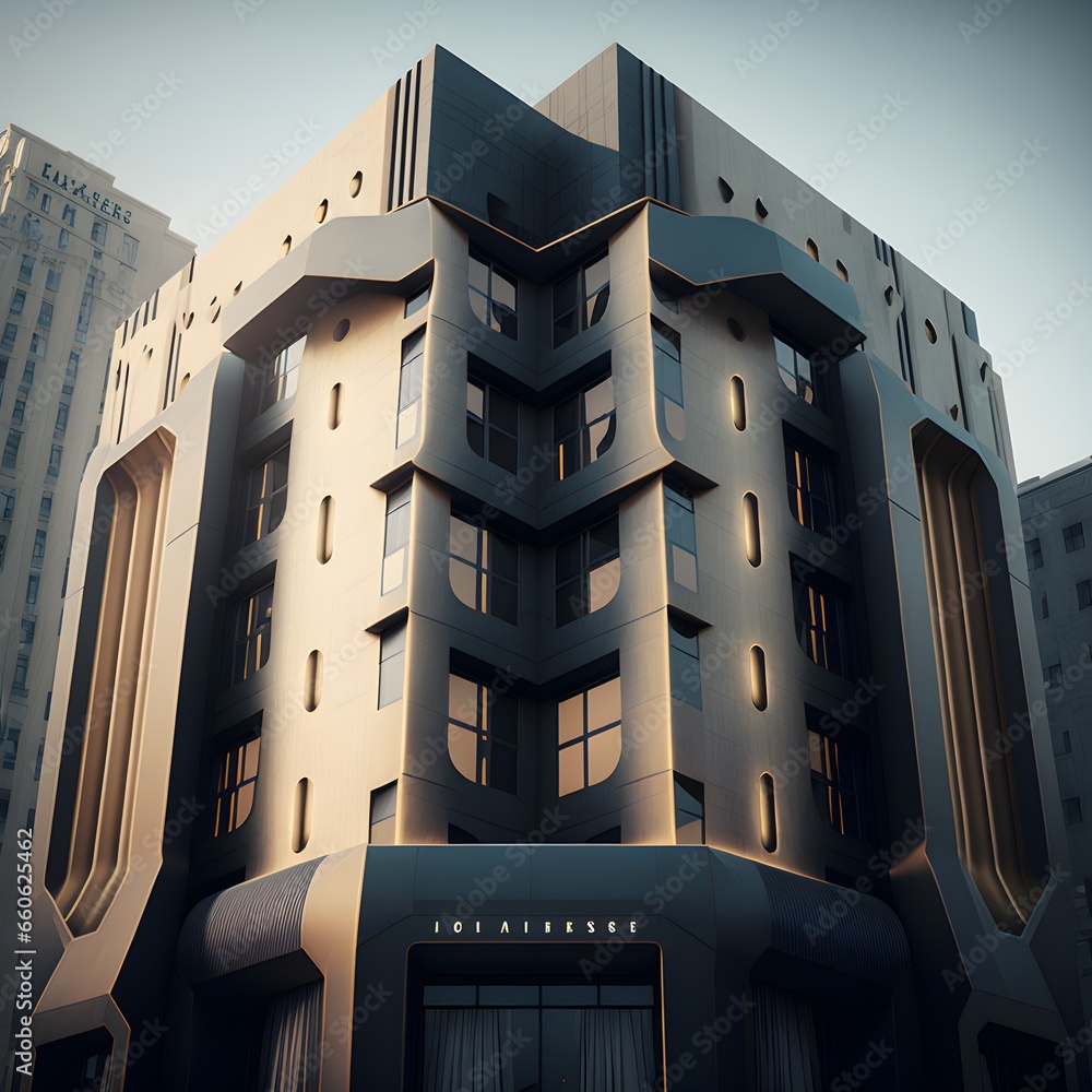 beautiful modern San Francisco hotel exterior building minimalist ...