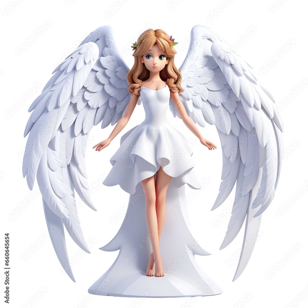 Religious Christian Angel with Wings Svg & Png , retro christmas svg ...