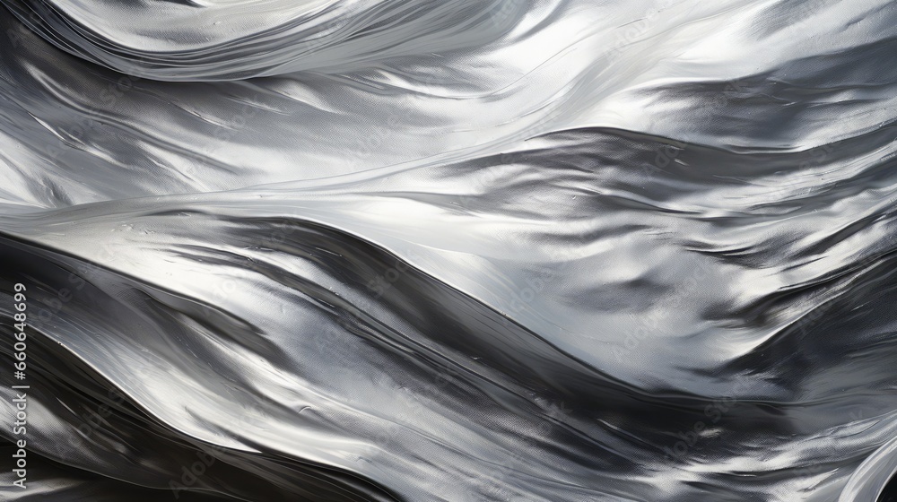 Melted liquid Platinum close up. liquid metal texture. Horizontal ...
