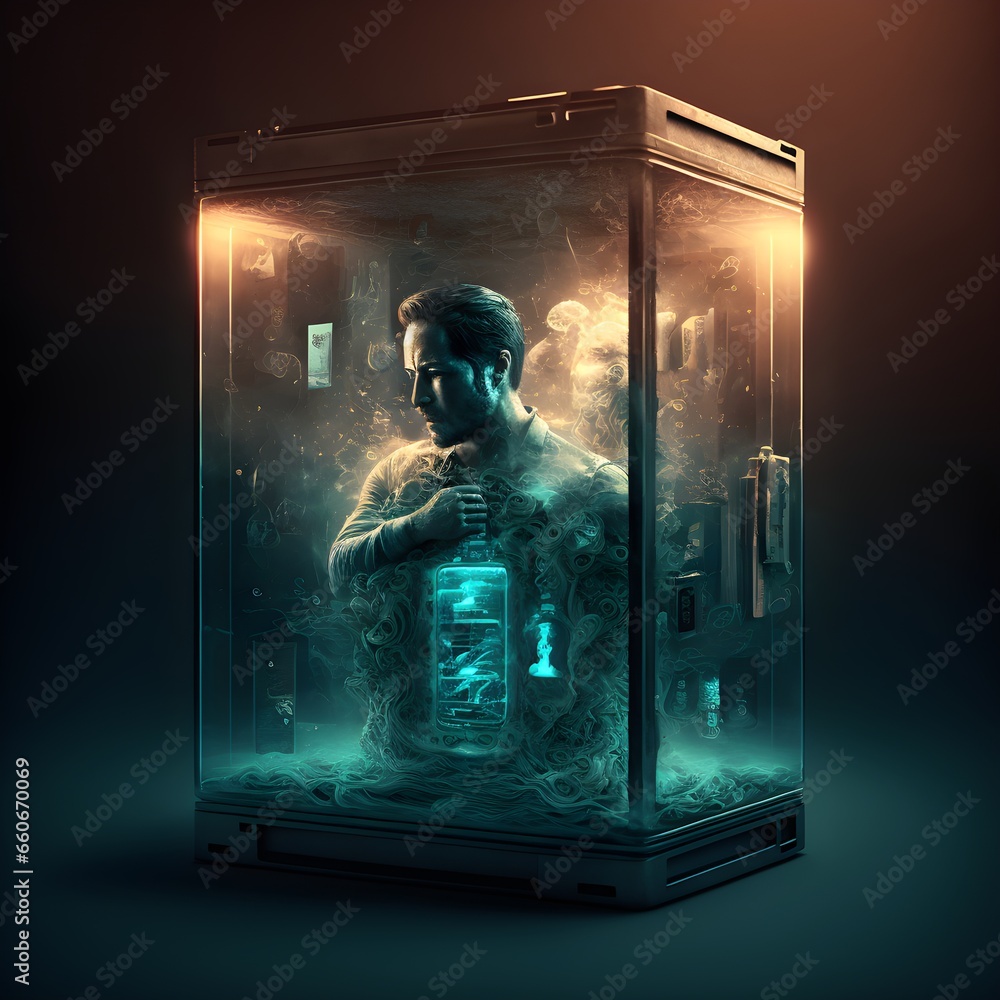 the evil within115 display case of knolling item teardown transparent ...