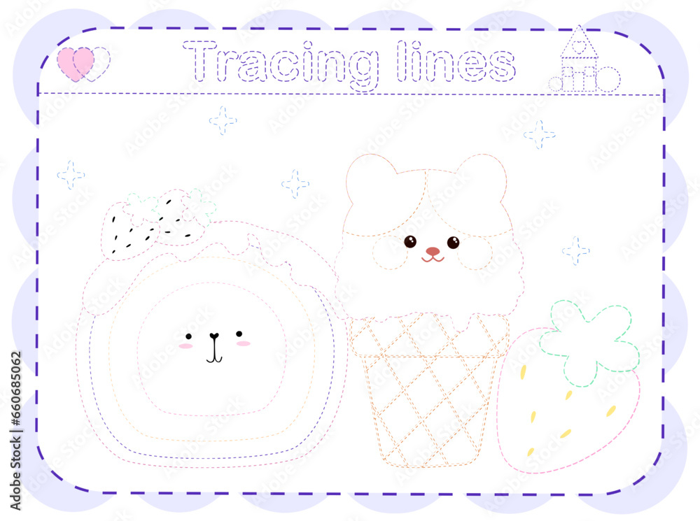 Cute kids activities worksheets preschool game basic animal fun for ...