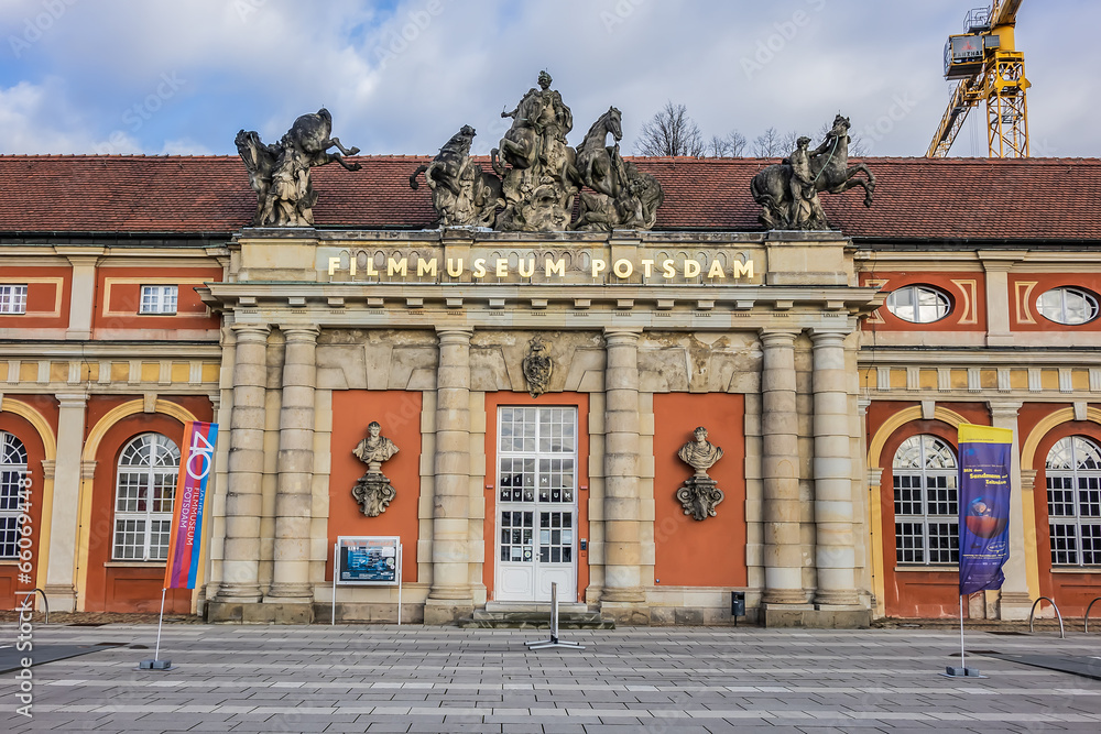 Potsdam Film Museum building, oldest film museum in Germany. In 1981 Film Museum moves into the ...