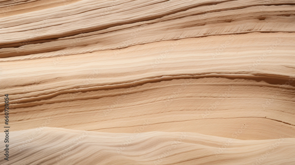 Closeup of sandstone with subtle ripple patterns, resembling the soft ...