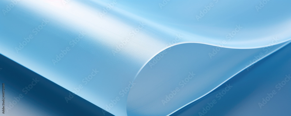 Translucent rubber sheet An overhead view of a sheet of translucent ...